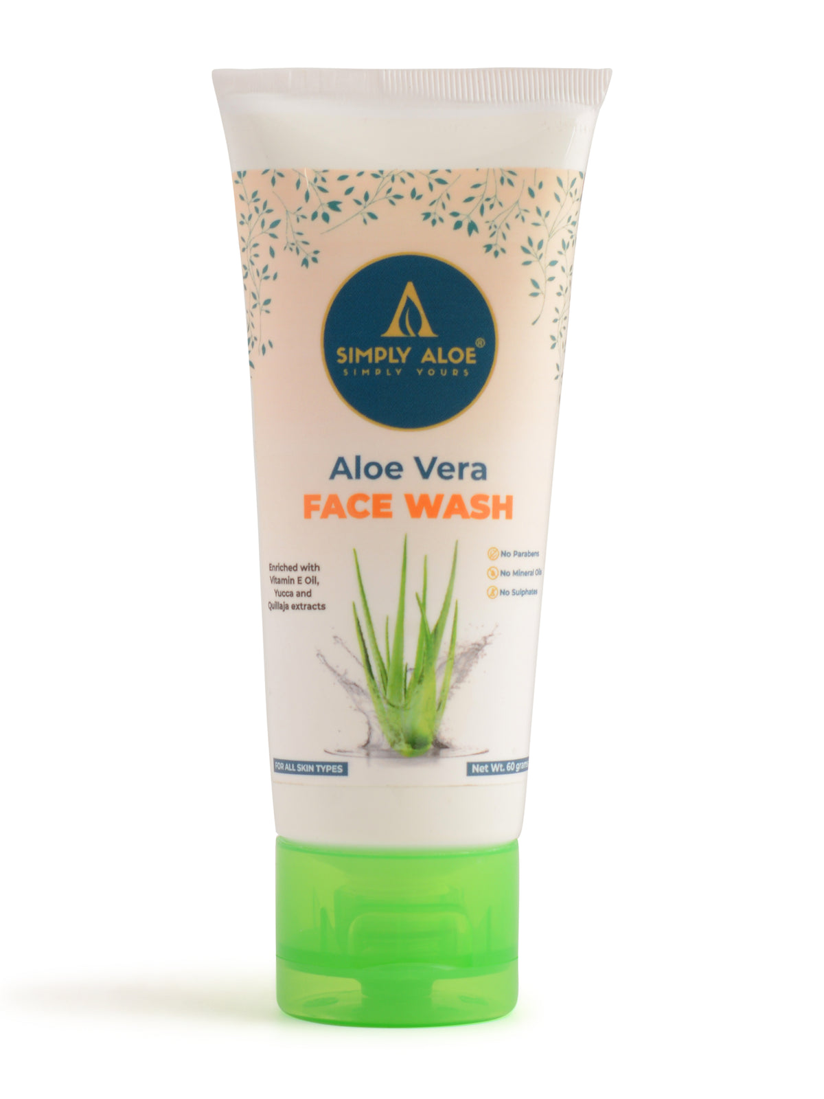 Aloe Vera Face Wash– Simply Aloe
