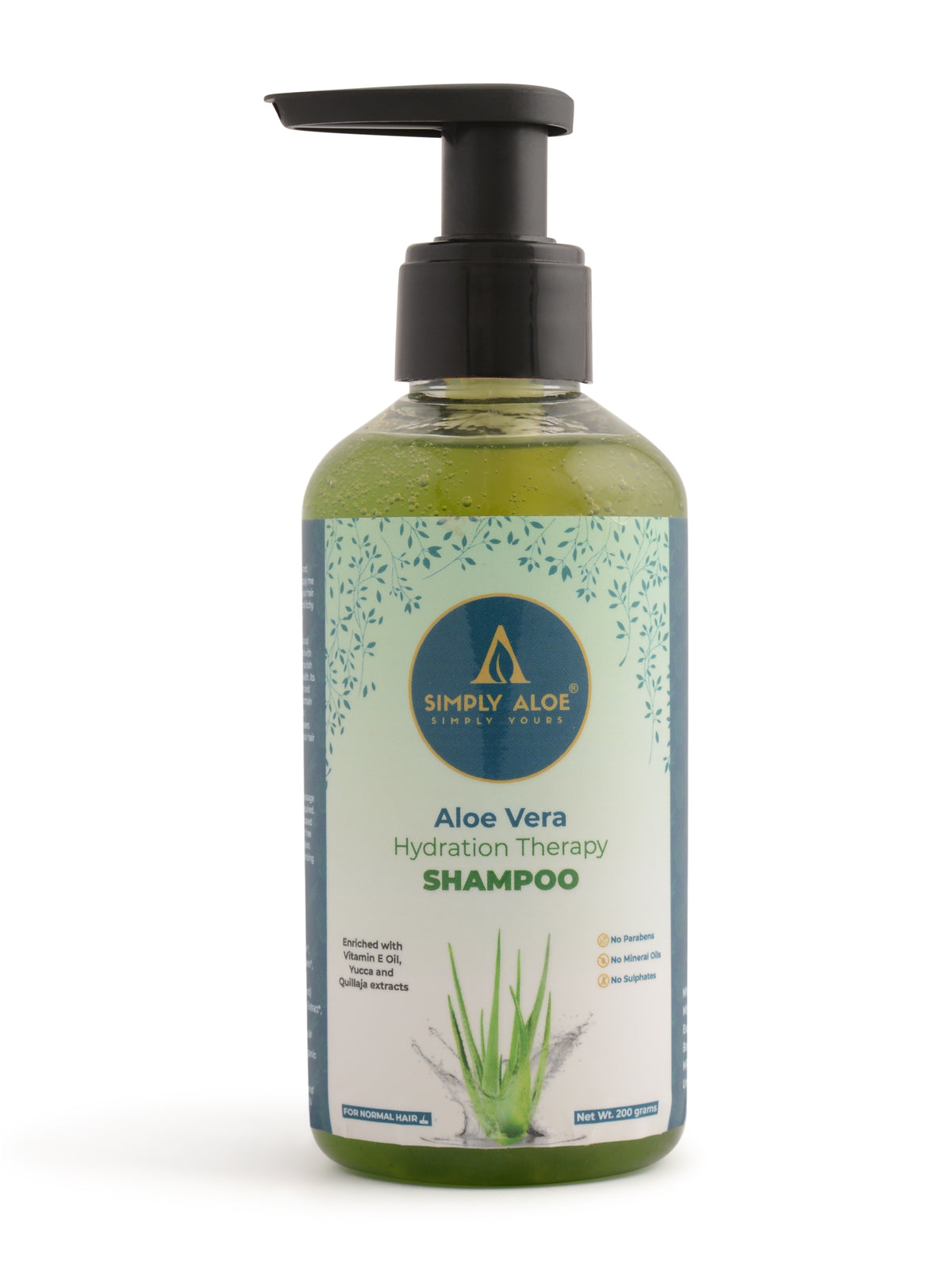 Aloe Vera Hydration Therapy Shampoo– Simply Aloe